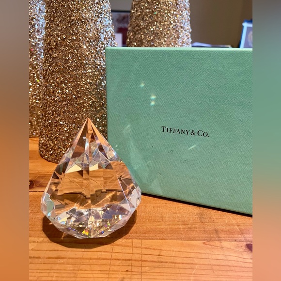 Tiffany & Co. | Art | Rare Tiffany Co 4 Faceted Form Prism Crystal ...